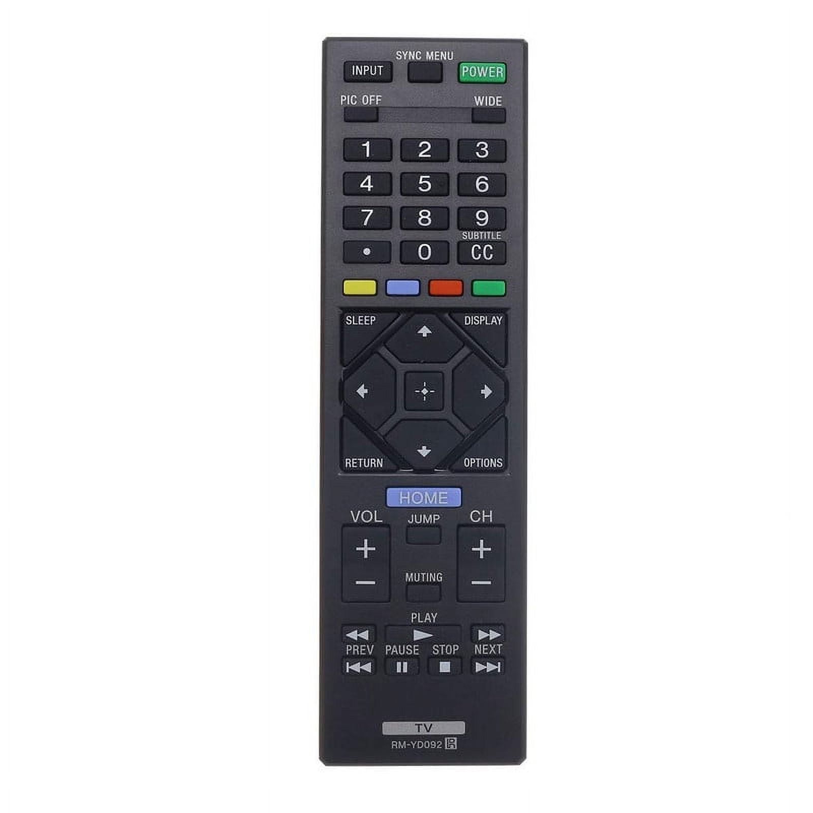 TITOUMI TV Remote Control, Universal for Sony Bravia TVs, RM-YD092 ...