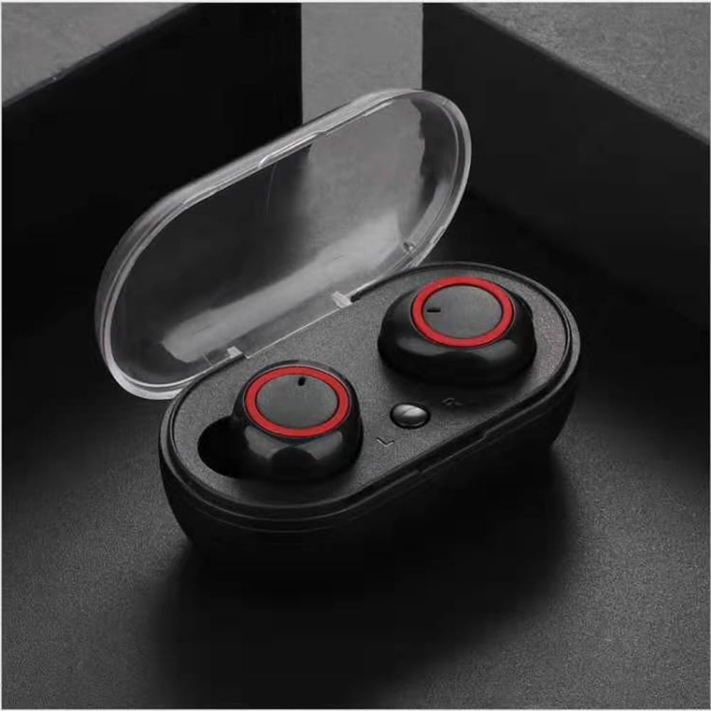 TITOUMI Y50 Wireless Earbud, Bluetooth 5.2 Headphones Pure Bass Sound ...