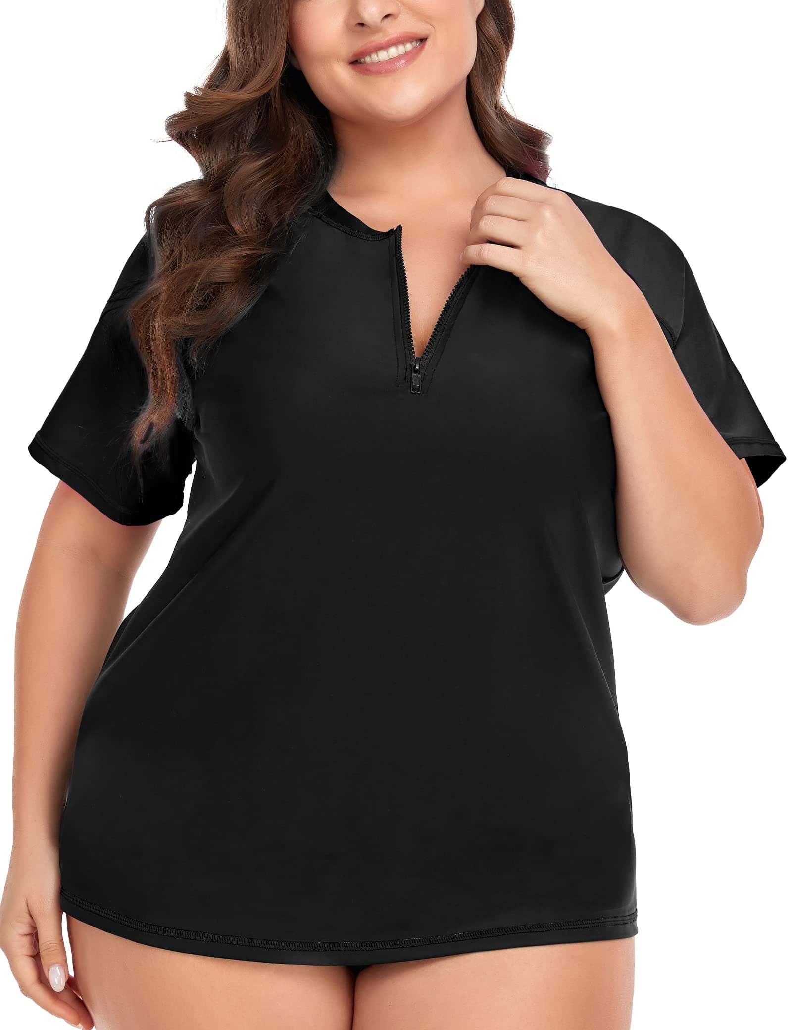 TIYOMI Plus Size Bathing Swimwear, UPF 50+ Sun Protection, Quick Dry ...
