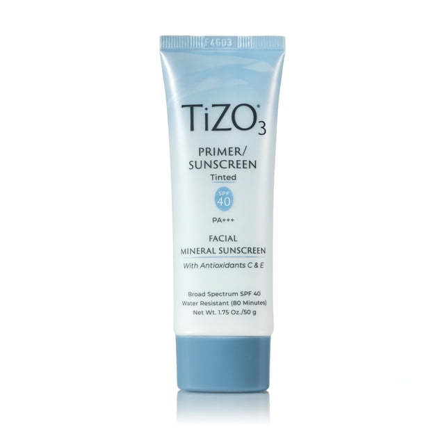 TIZO 3 Facial Mineral Sunscreen, Tinted, SPF 40, 1.75 oz, Non-Greasy ...