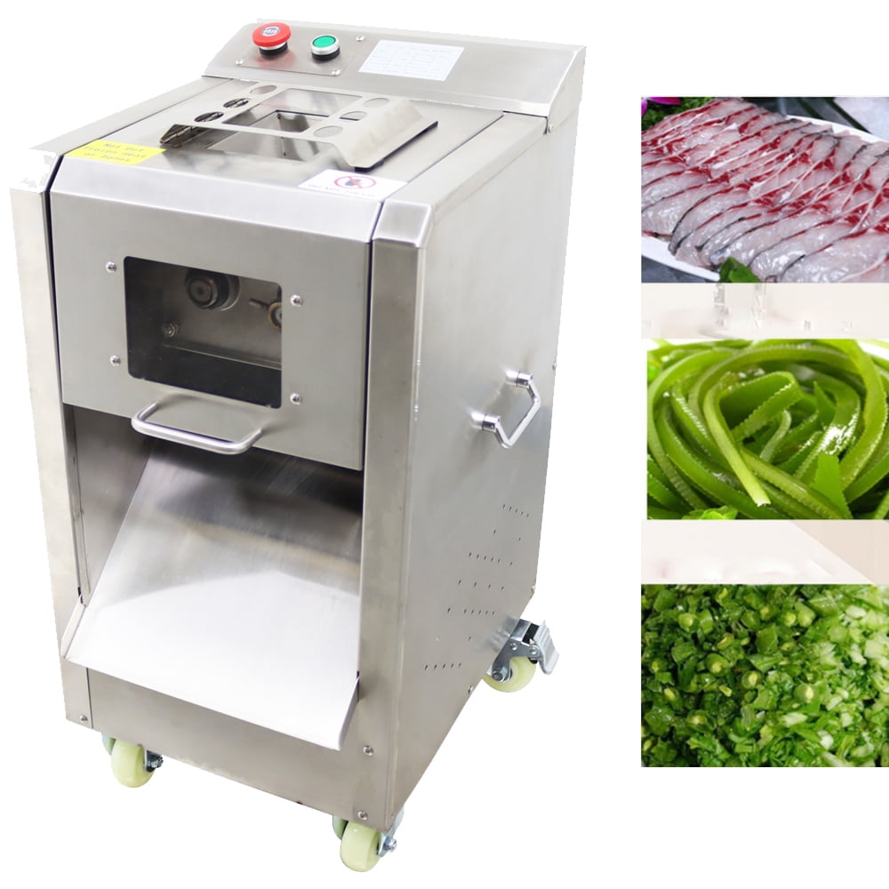 TJ-105L Commercial Stainless Meat Slicer Pork Beef Mutton Electric ...