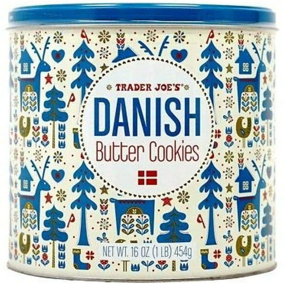 Danish Butter Cookies Blue Tin