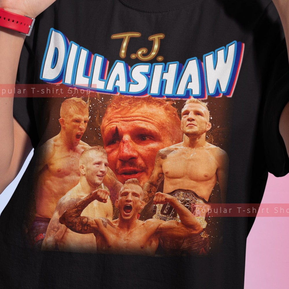 TJ Dillashaw Vintage Unisex Shirt, Vintage TJ Dillashaw TShirt Gift For ...