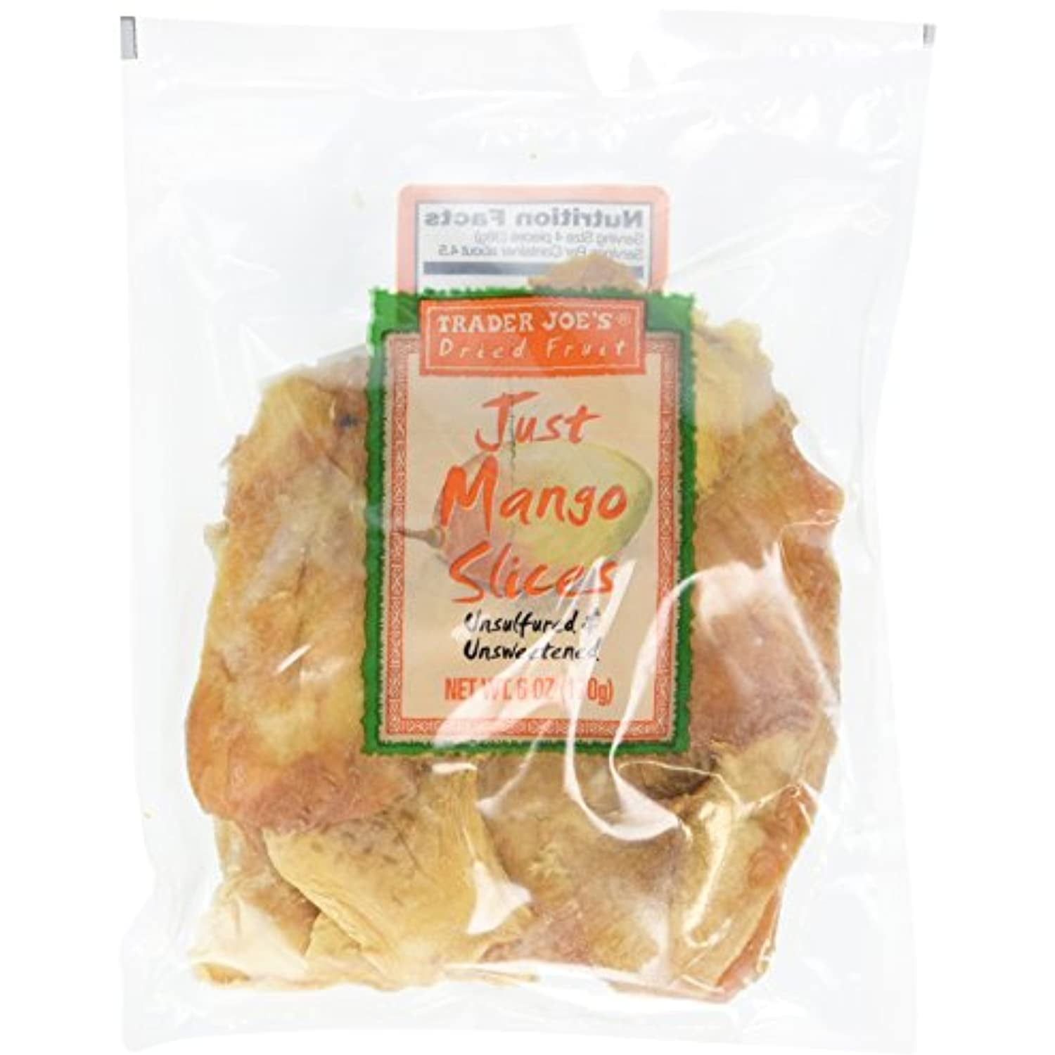 TJ Dried Fruit Just Mango Slices 6 Ounces (Pack Of 4) - Walmart.com
