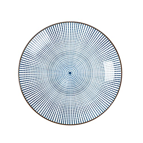 TJ Global Set of 4 Japanese Pottery Ceramic 6.8 Inch Plates for Any ...