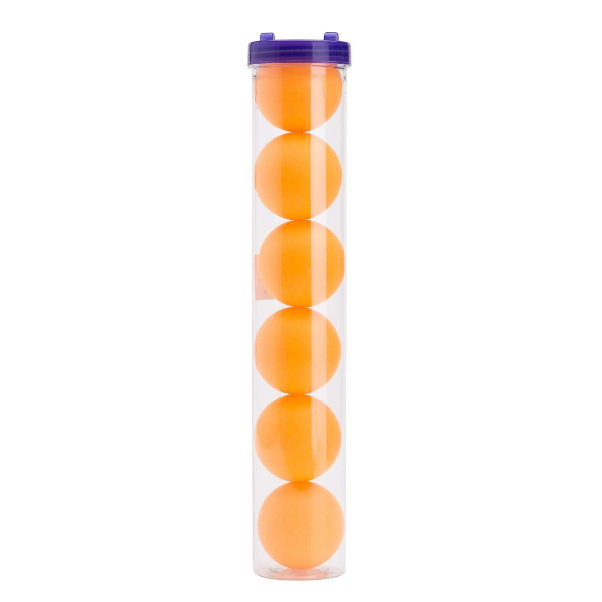TJ Global Table Tennis Ping Pong Ball Pack of 6 Balls, Seamless Design ...
