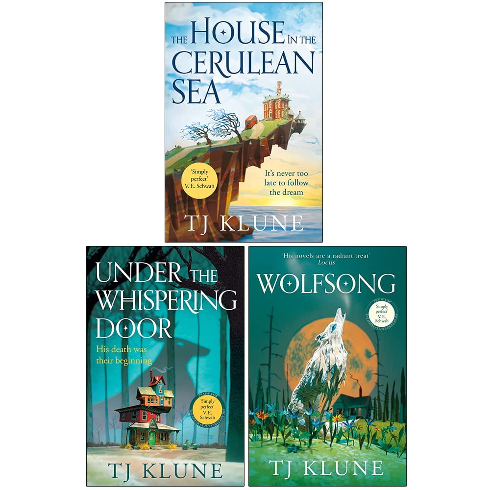 TJ Klune Collection 3 Books Set (The House in the Cerulean Sea, Under ...