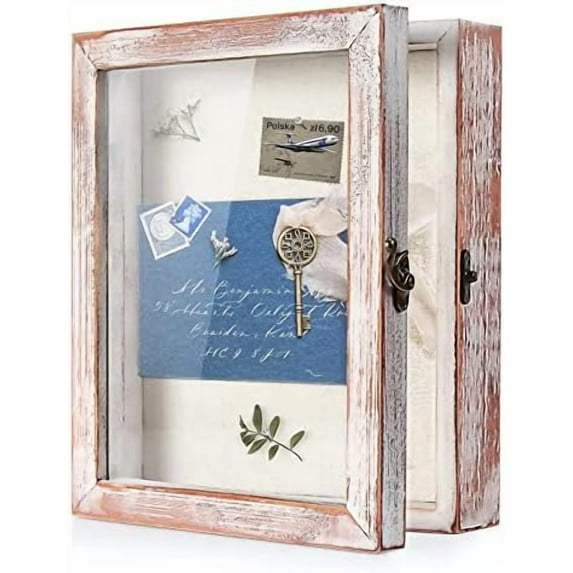 TJ.MOREE Shadow Box Frame 8 x 10 Flower Shadowbox Display Case Picture ...