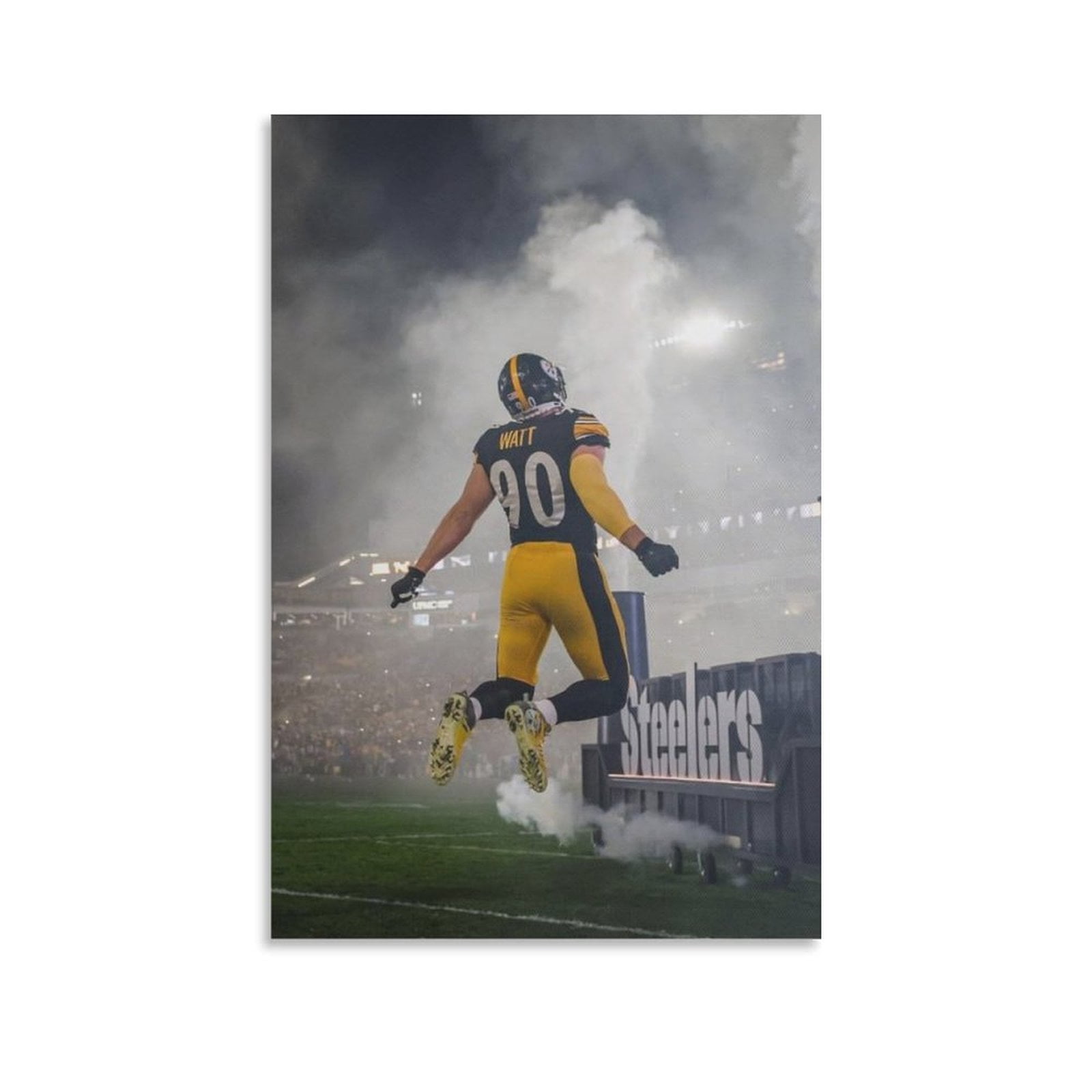 TJ Watt Canvas Poster Print Photo Art Painting Canvas Poster Home ...