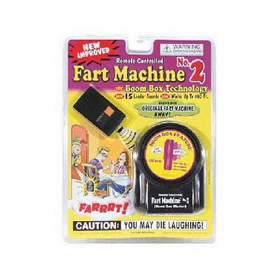 TJ Wiseman's Prank Remote Control Fart Machine No. 2 with Boom Box ...