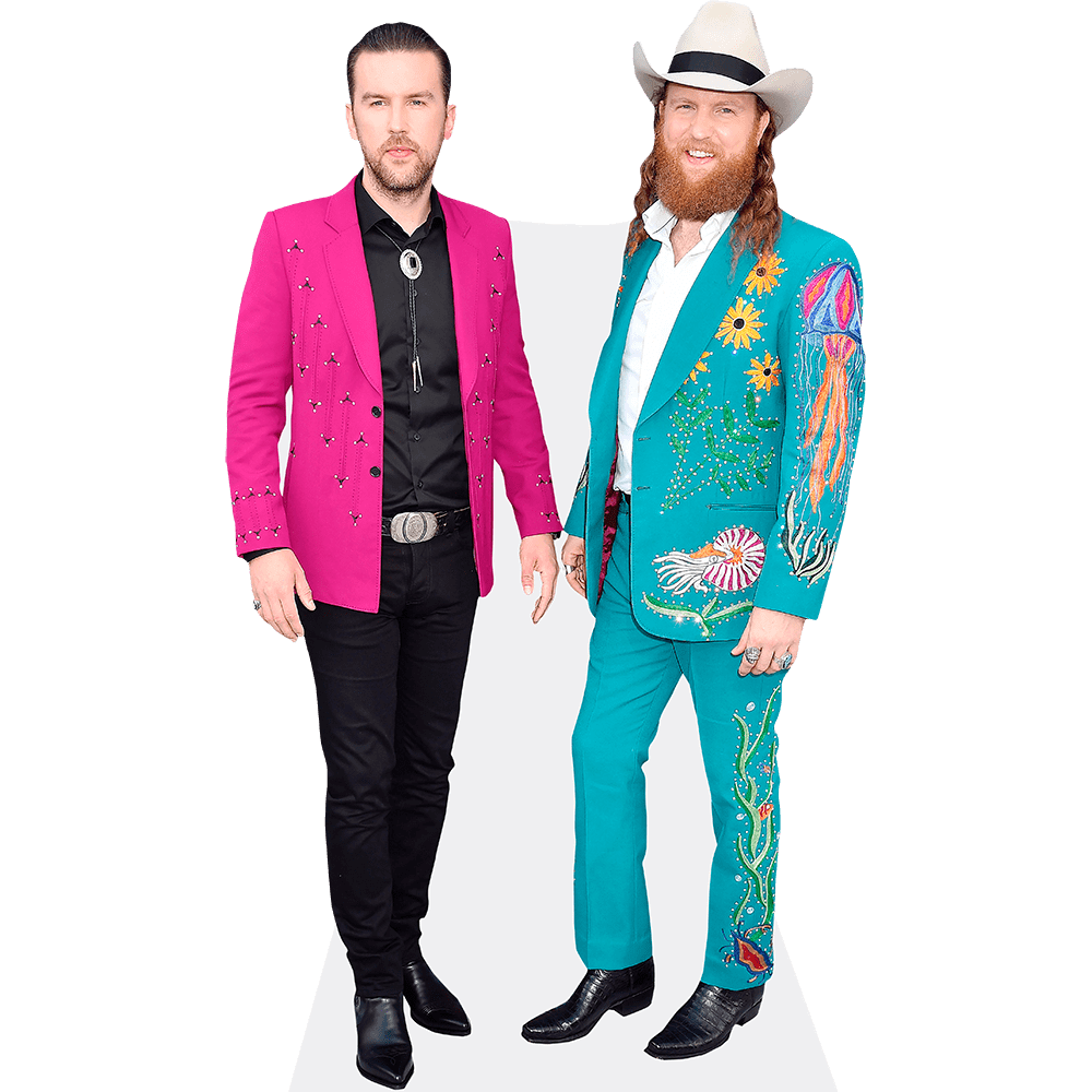 TJ and John Osborne (Duo 1) Mini Celebrity Cutout - Walmart.com