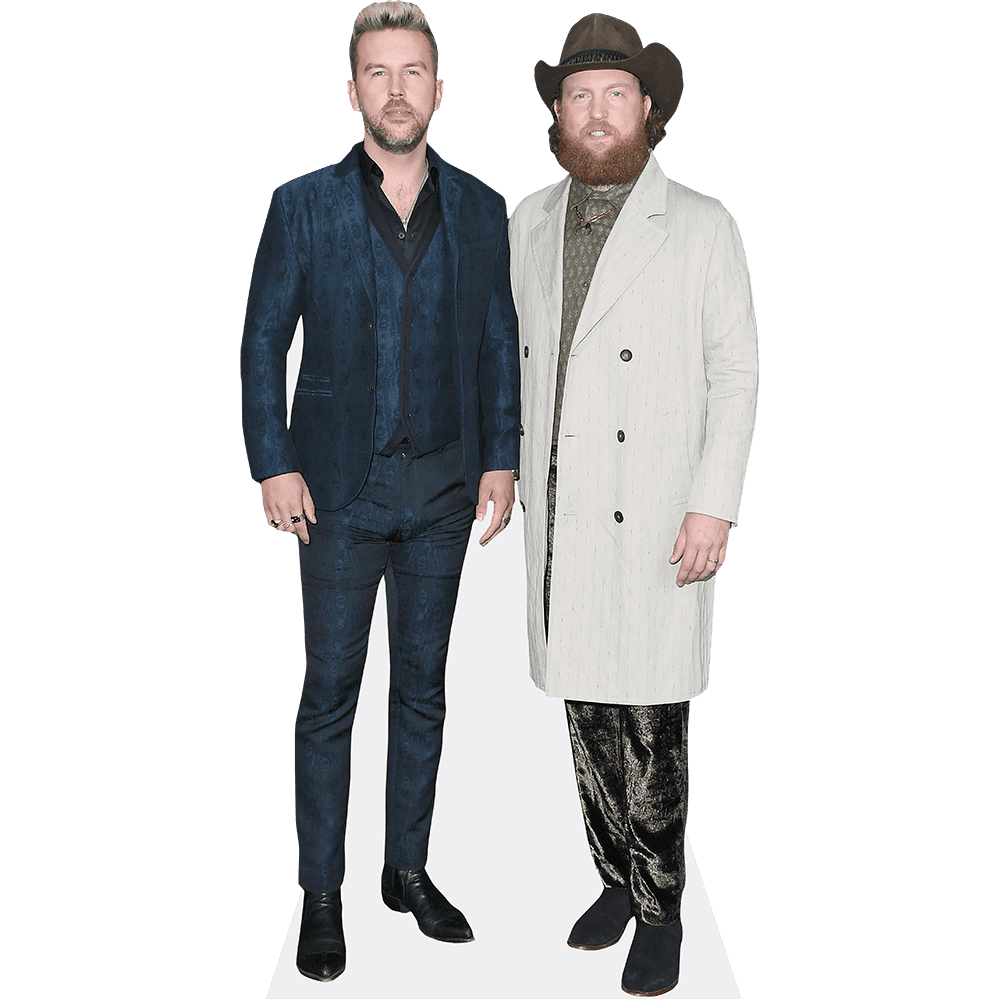 TJ and John Osborne (Duo 2) Mini Celebrity Cutout - Walmart.com