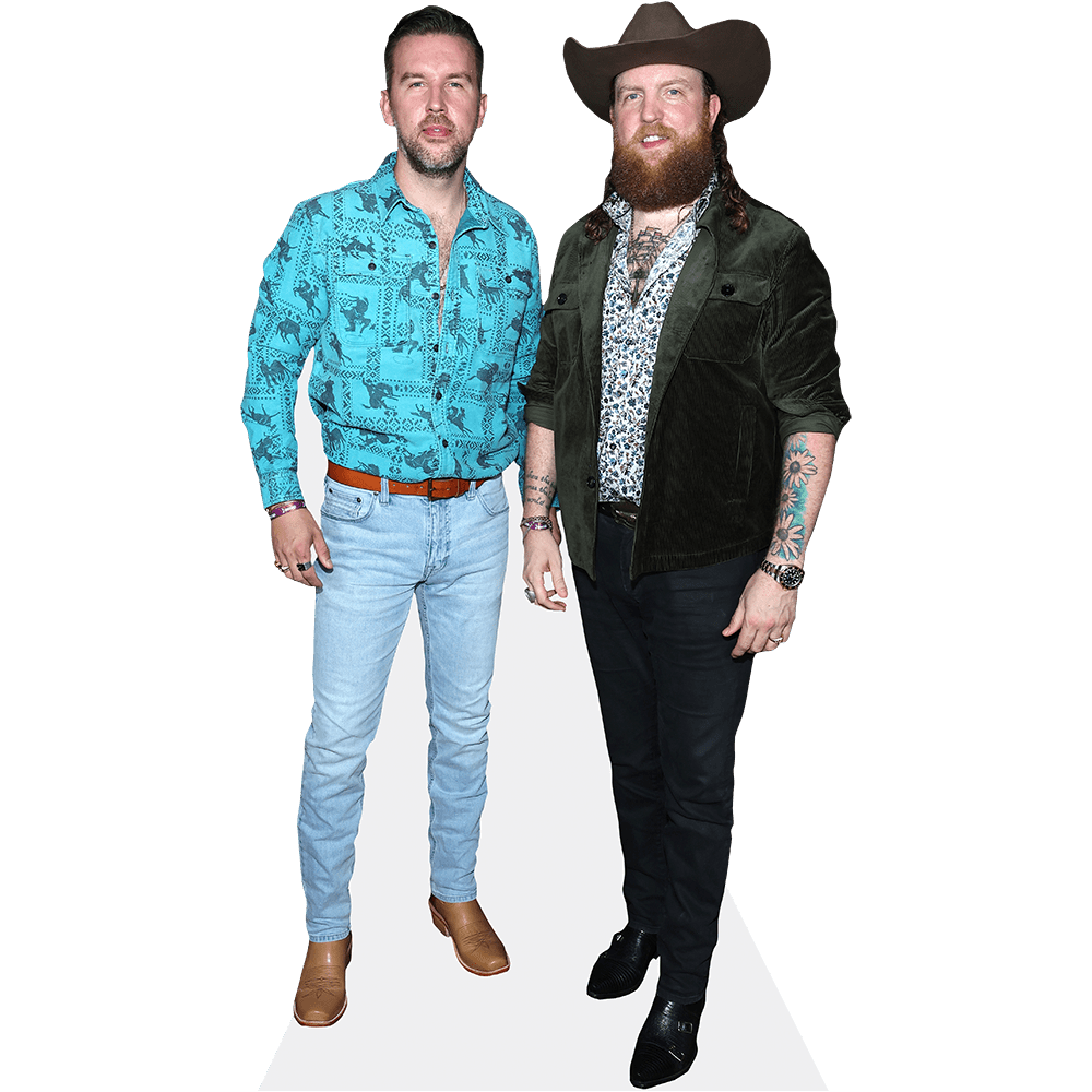 TJ and John Osborne (Duo 3) Mini Celebrity Cutout - Walmart.com