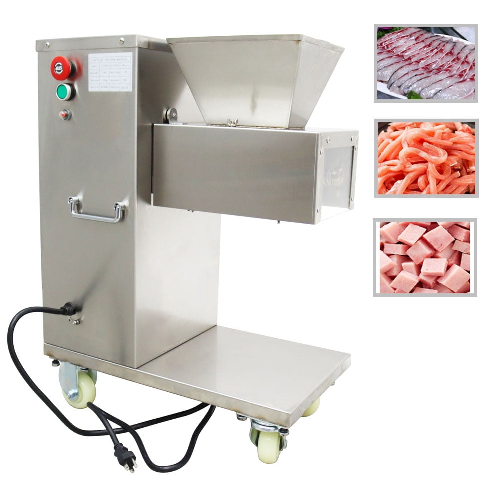 TJ130L Meat Slicer Stainless Steel Meat Grinder Electric Meat Cutter ...