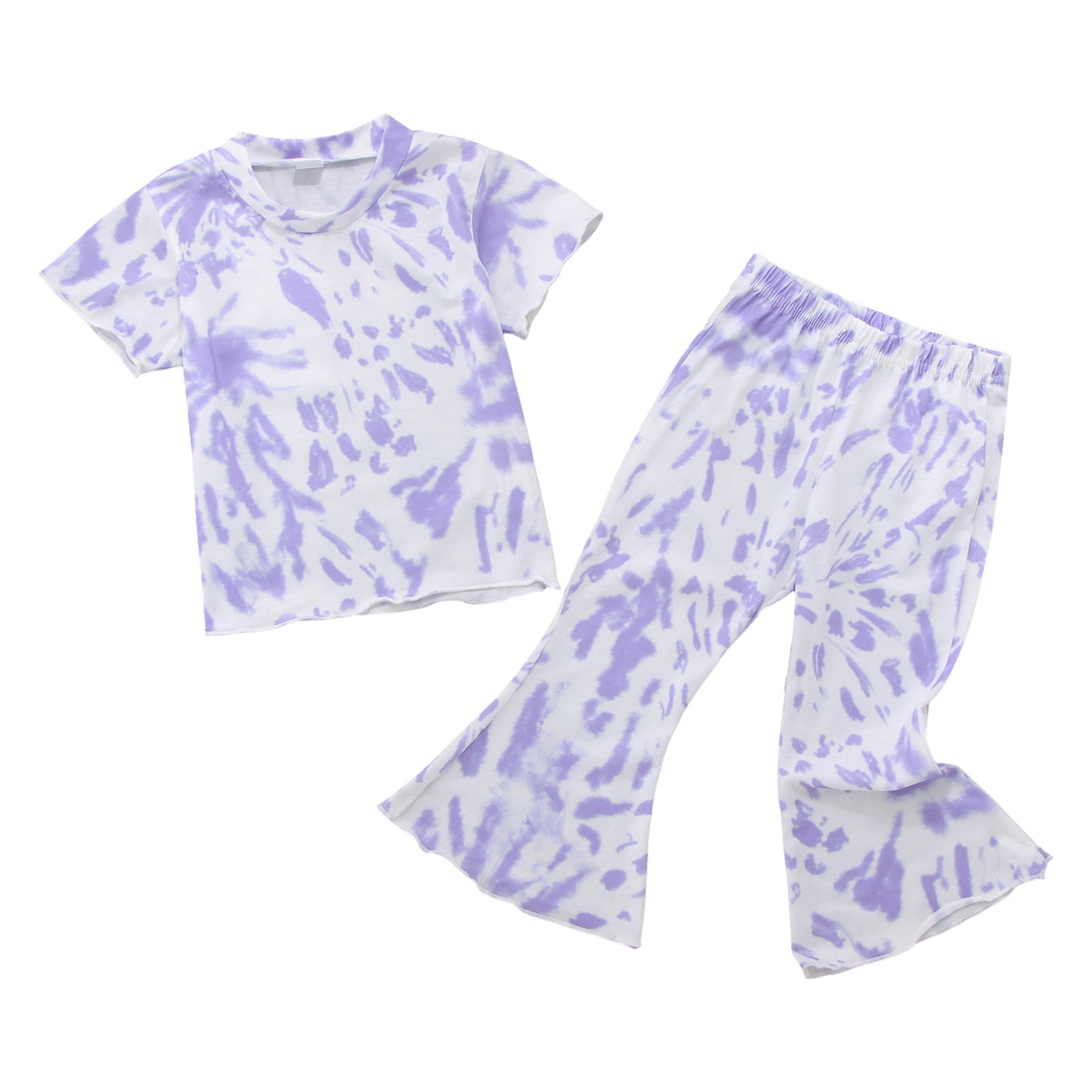 TJAZFJPA Baby Girl Outfits Newborn Sleepers Toddler Girls Short Sleeve ...