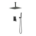 Tjcgdty 10 Inch Shower Head Bathroom Luxury Rain Mixer Shower Complete