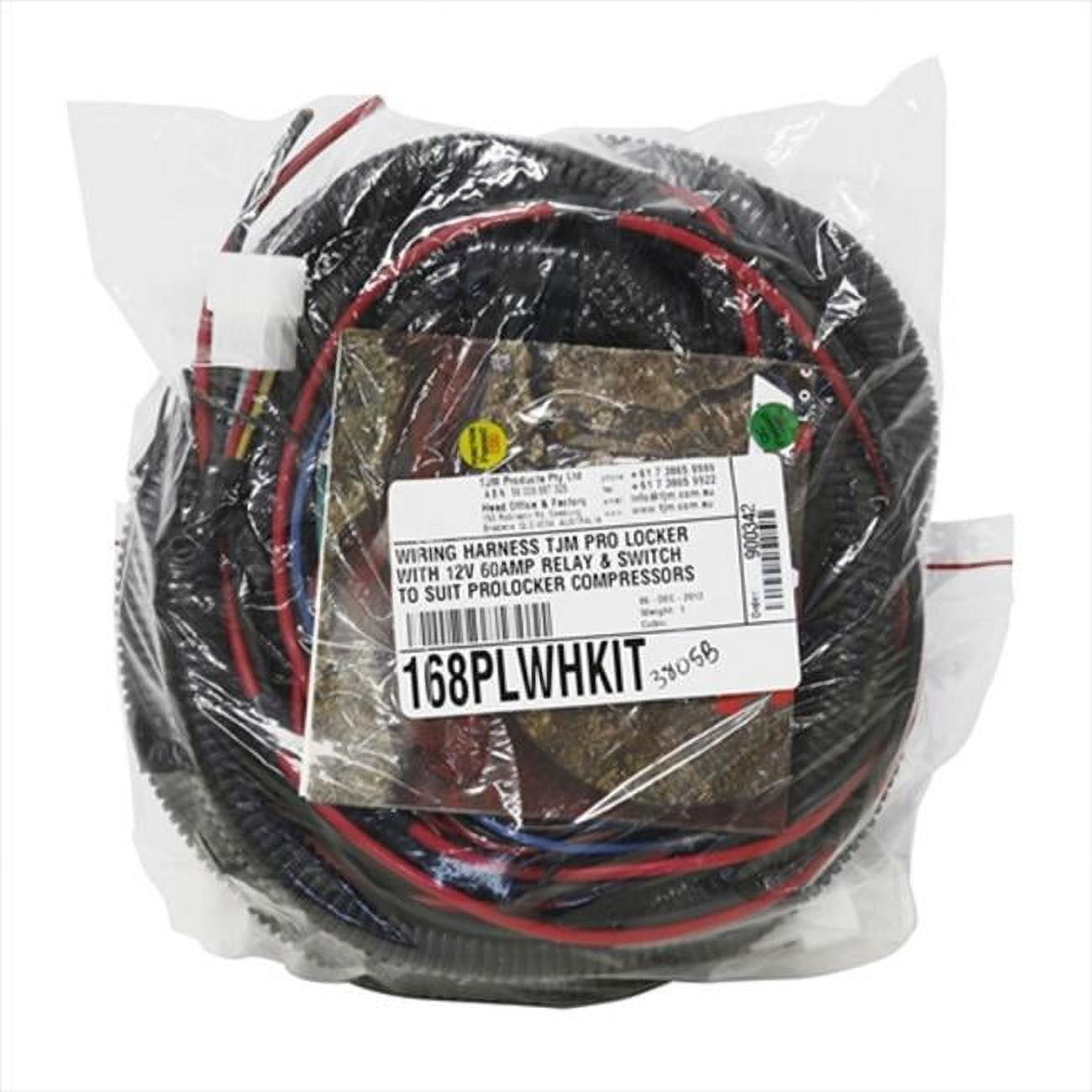 TJM 168PLWHKIT Differential Locker Compressor Wiring Harness - Walmart.com