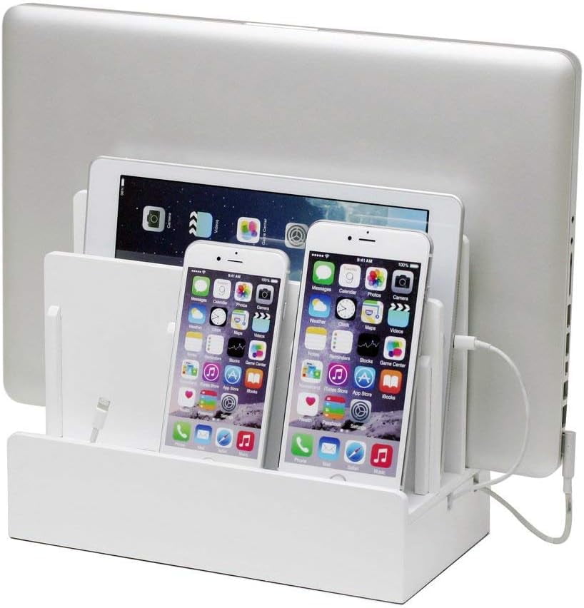 TJOUL Multi-Device Charging Station Dock & Organizer - Multiple ...