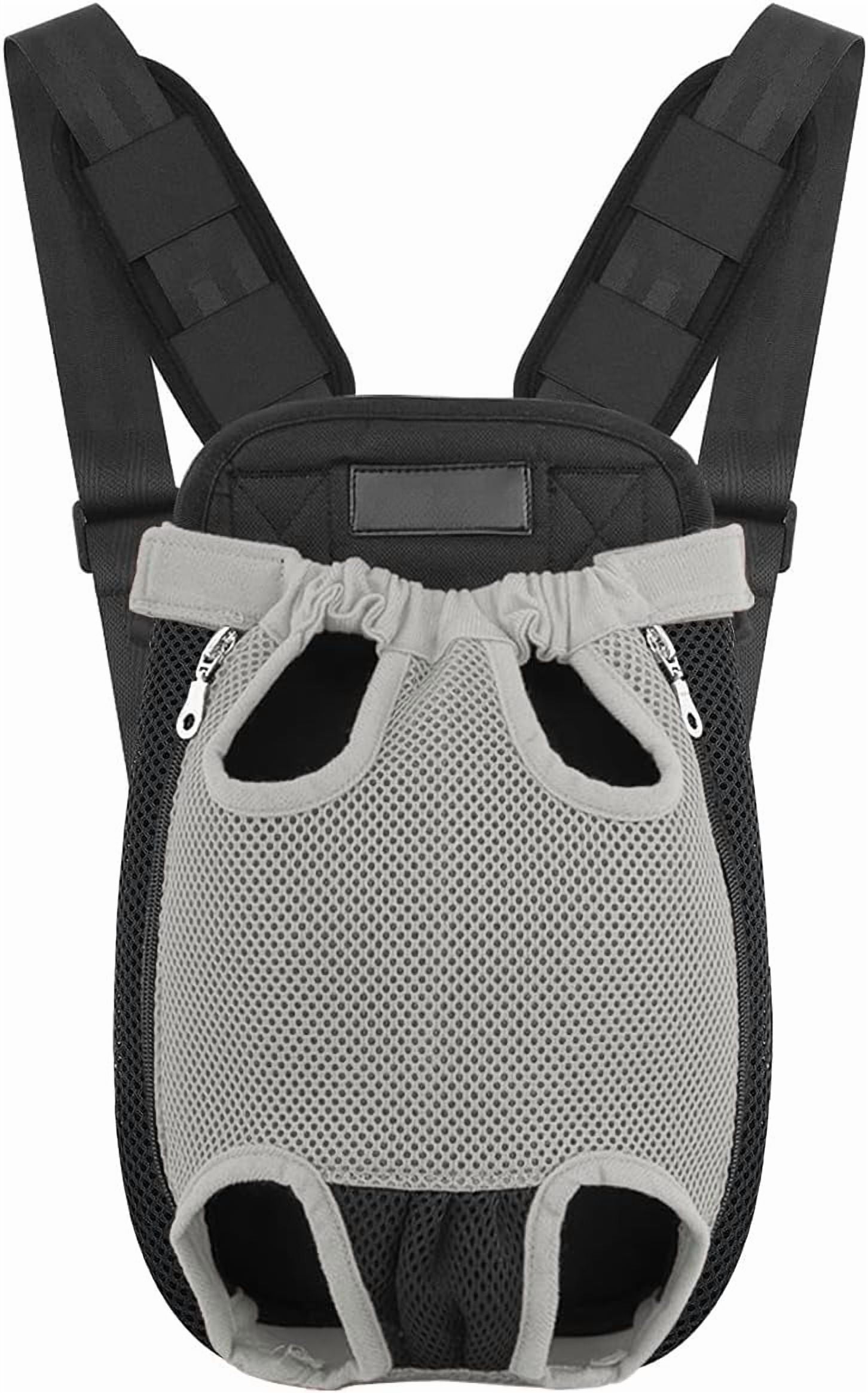 TJOUL Pet Carrier Backpack, Adjustable Pet Front Cat Dog Carrier ...