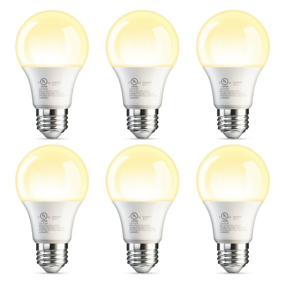 FLSNT 100W Equivalent A19 LED Light Bulbs, Efficient 14W, 1500Lumens ...