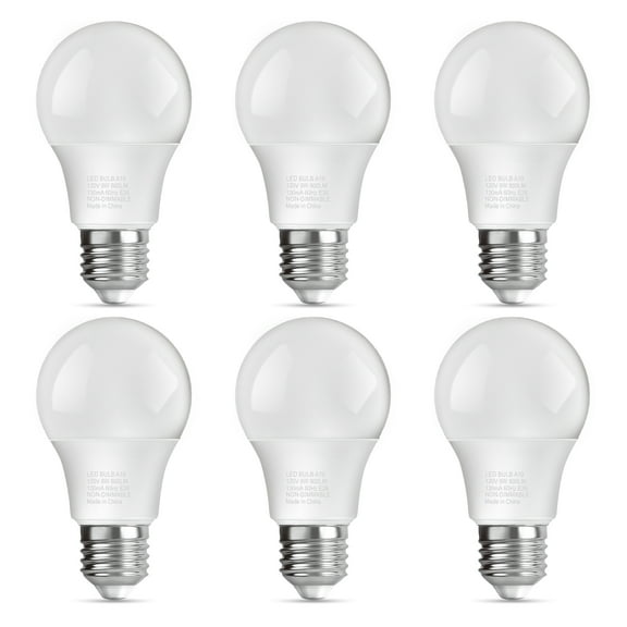 EcoSmart LED Light Bulbs, 60W Equivalent, Selectable Color, Dimmable ...