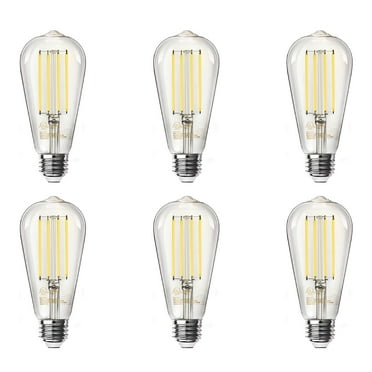ZhenheVintage Edison Light Bulb St21 Led Filament Bulb 8W(60 Watt ...