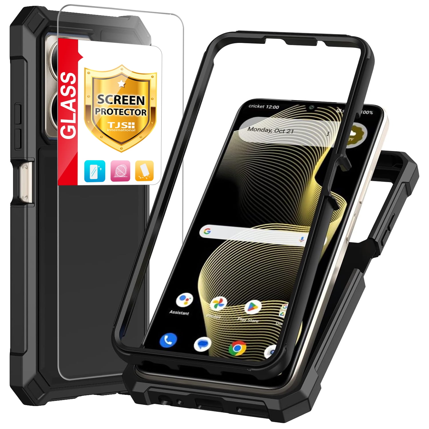 TJS for Cricket Outlast 5G 2024 / AT&T Motivate Pro 5G 2024 Phone Case ...