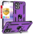 TJS Motorola Moto G Stylus 5G 2024 Case, Purple, Shockproof Drop ...