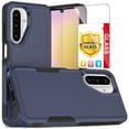 TJS for Samsung Galaxy A26 5G / A17 5G Phone Case, with Tempered Glass ...