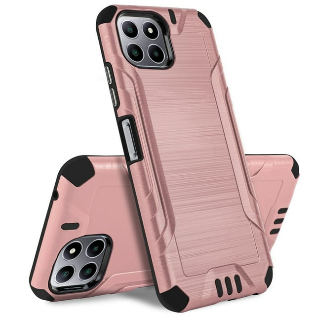 TJS for Boost Mobile Celero 5G Plus 7.0" 2023 Phone Case, Dual Layer ...