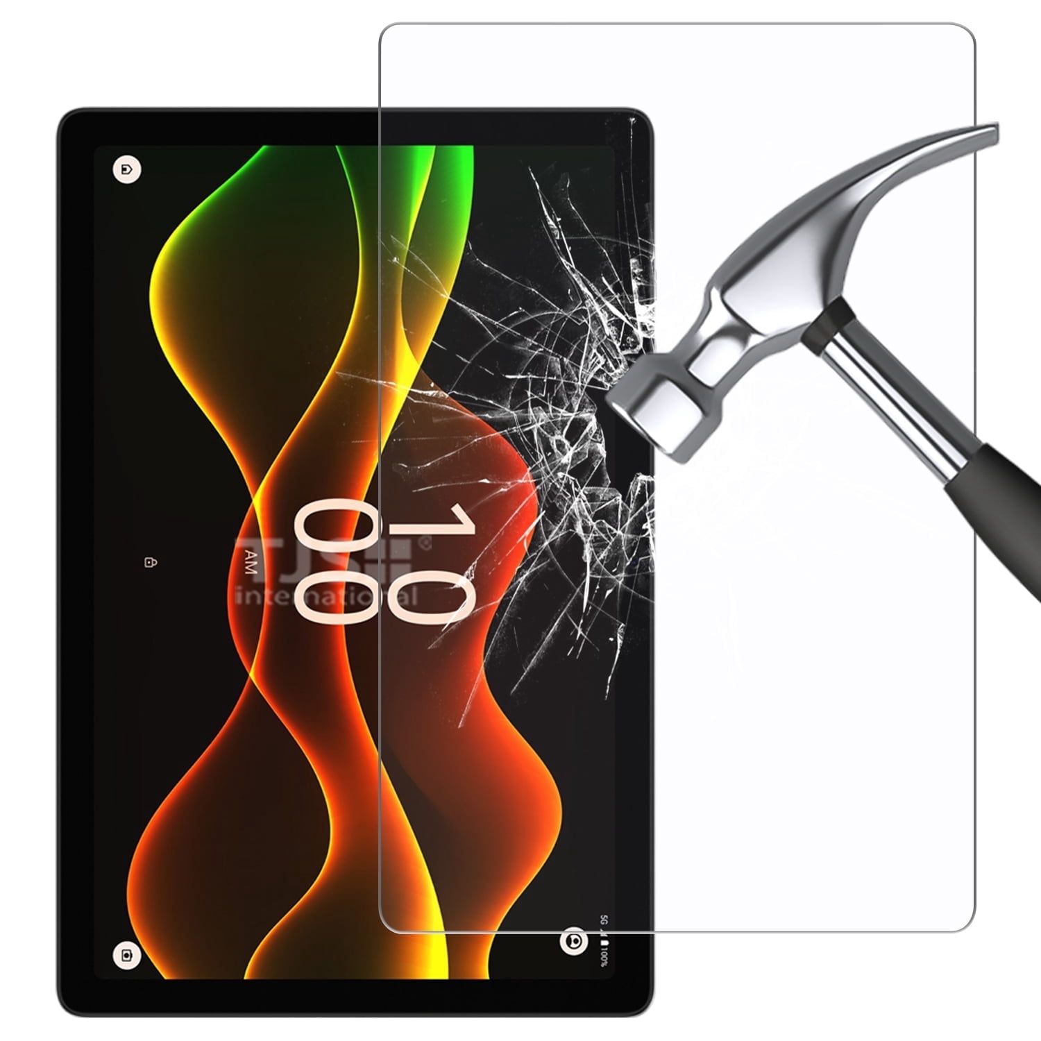 TJS for Celero 5G Tab 2025 Tempered Glass, Premium 9H Tempered Glass ...