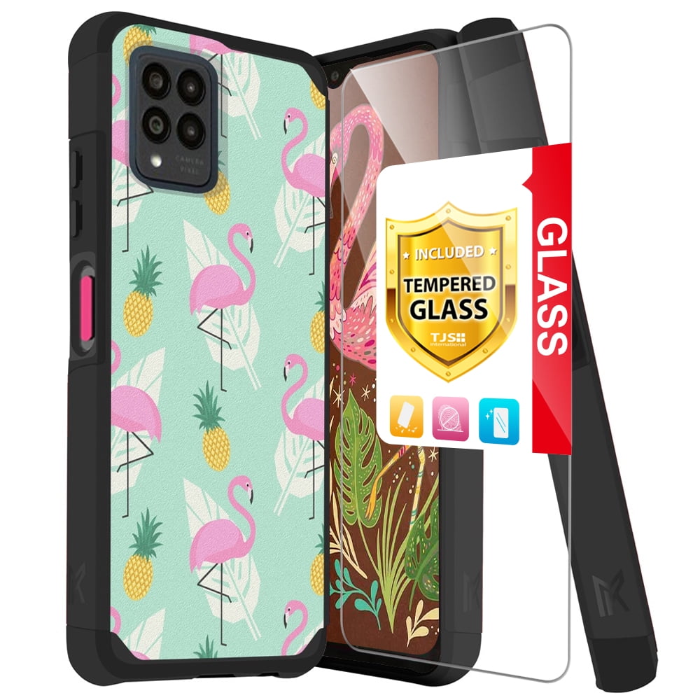 TJS for Cricket Icon 4 Phone Case, Dual Layer Hybrid (Magnetic Mount ...