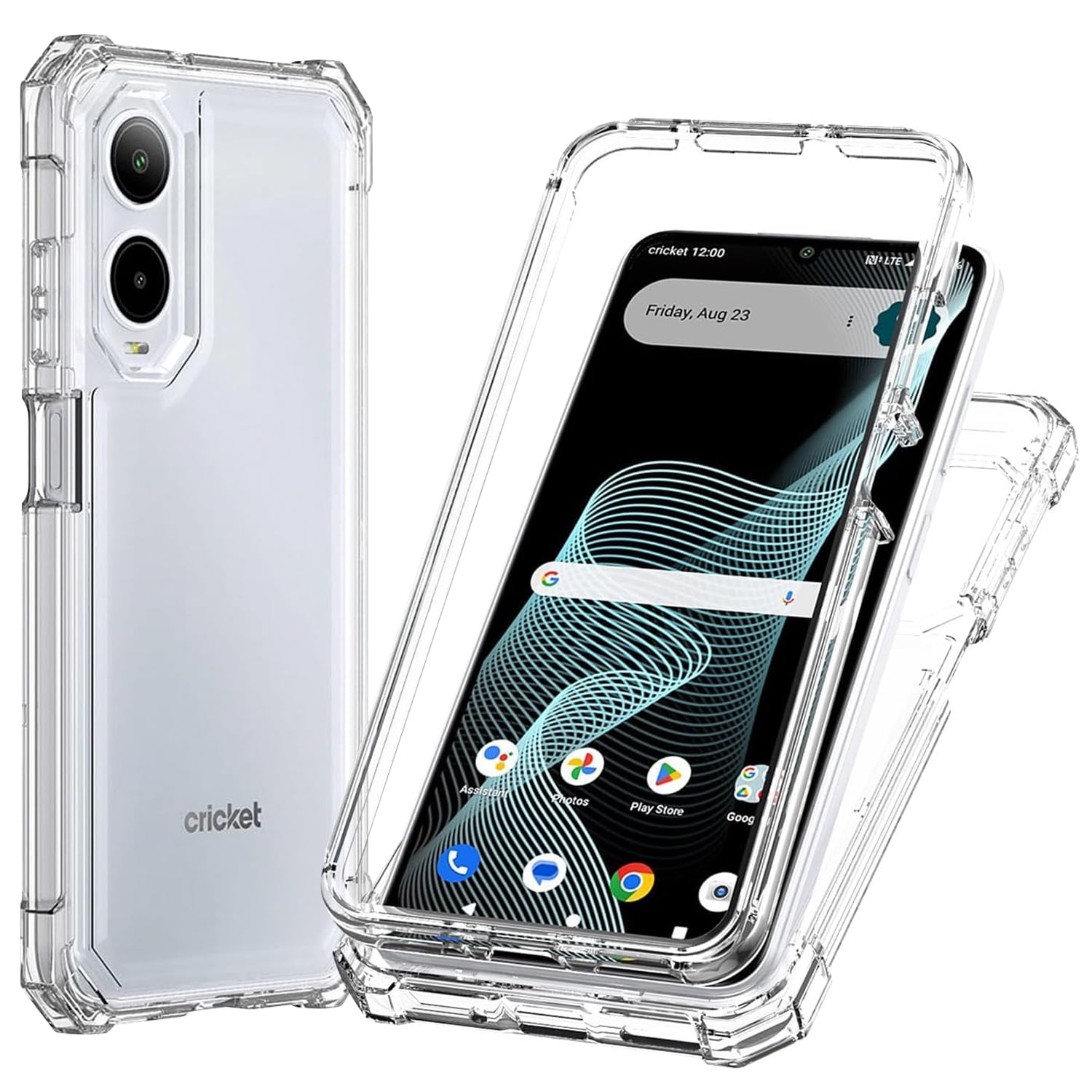 TJS for Cricket Icon 6 (SL219C) / AT&T Verge (SL219A) Phone Case, Full ...