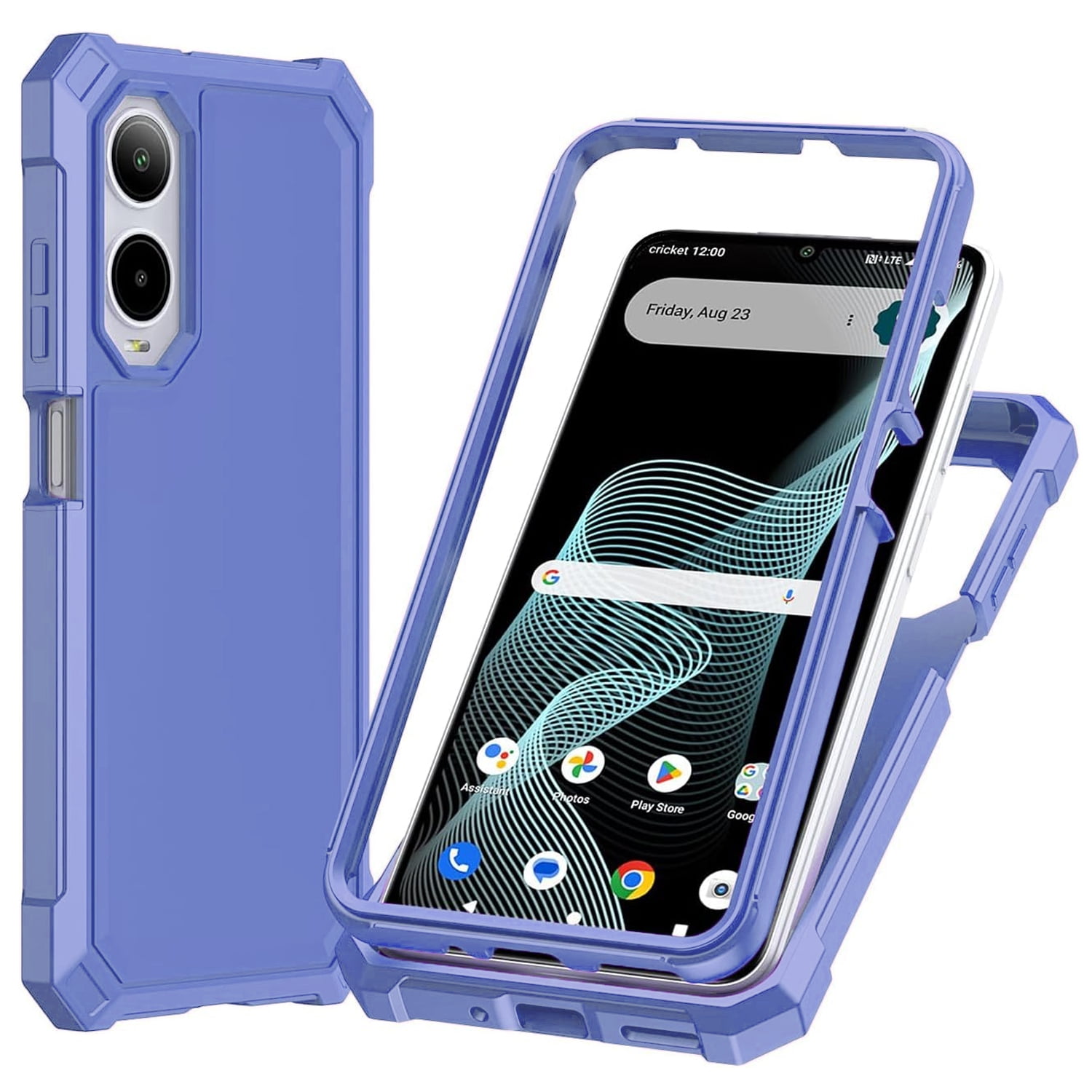 TJS for Cricket Icon 6 (SL219C) / AT&T Verge (SL219A) Phone Case, Full ...