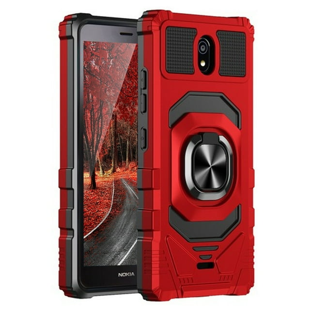 TJS for Nokia C100 Phone Case, [Military Grade] Robotic Magnetic ...