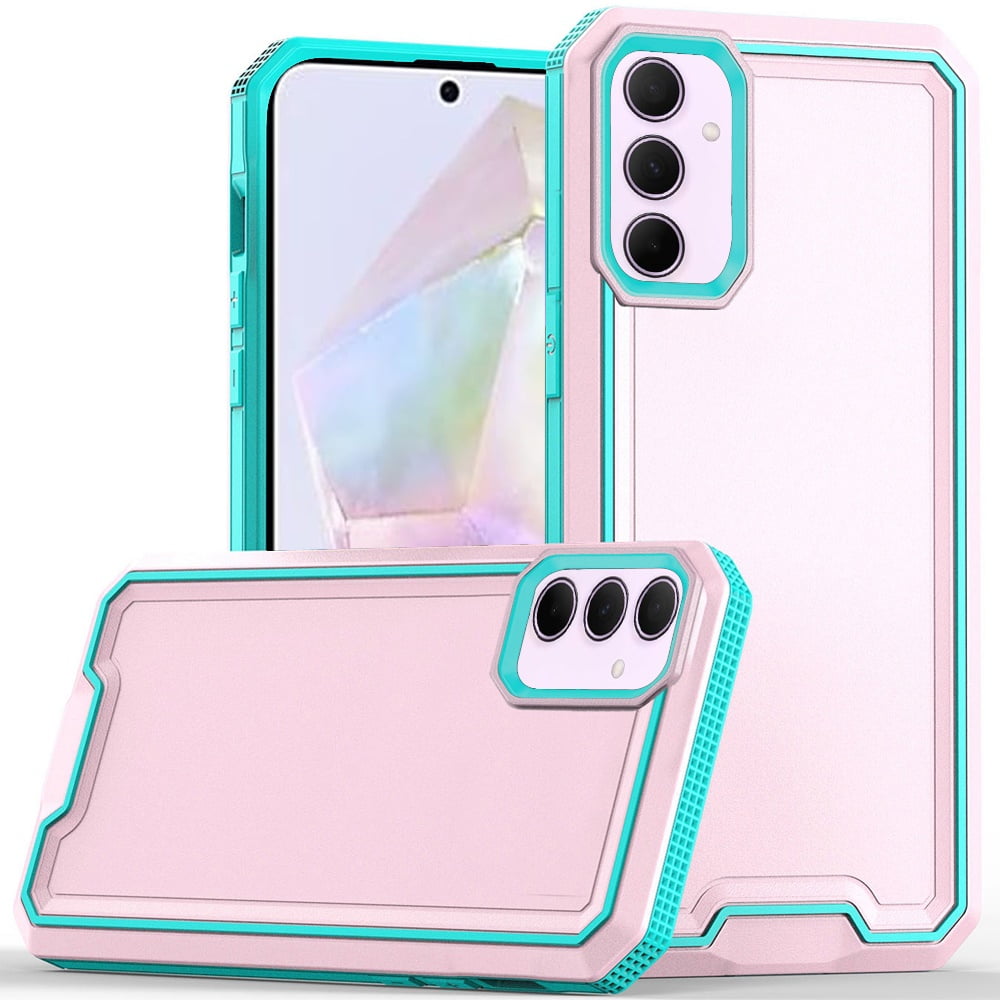 TJS for Samsung Galaxy A36 Phone Case, Dual Layer Shockproof Rugged ...