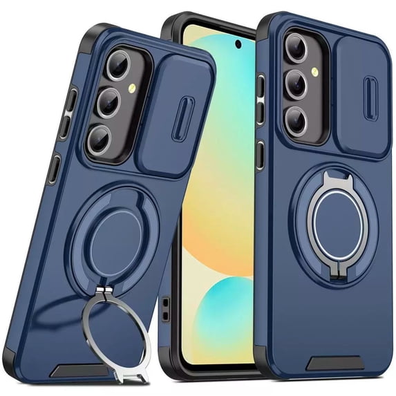 TJS for Samsung Galaxy S25 Phone Case, Privacy Camera Dual Layer ...