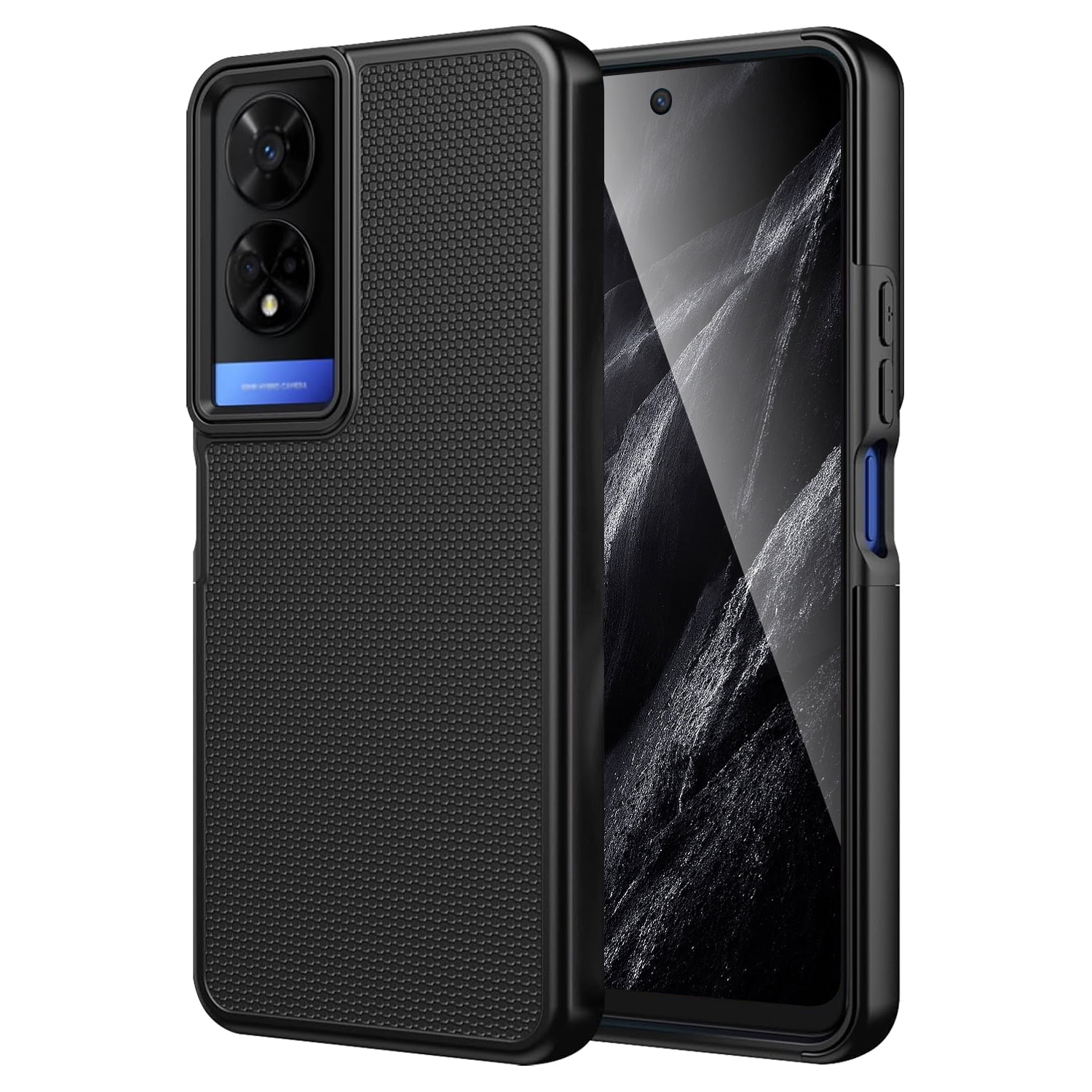 TJS Phone Case for TCL 50 XE 5G, Slim Hybrid Dual Layer Rugged ...