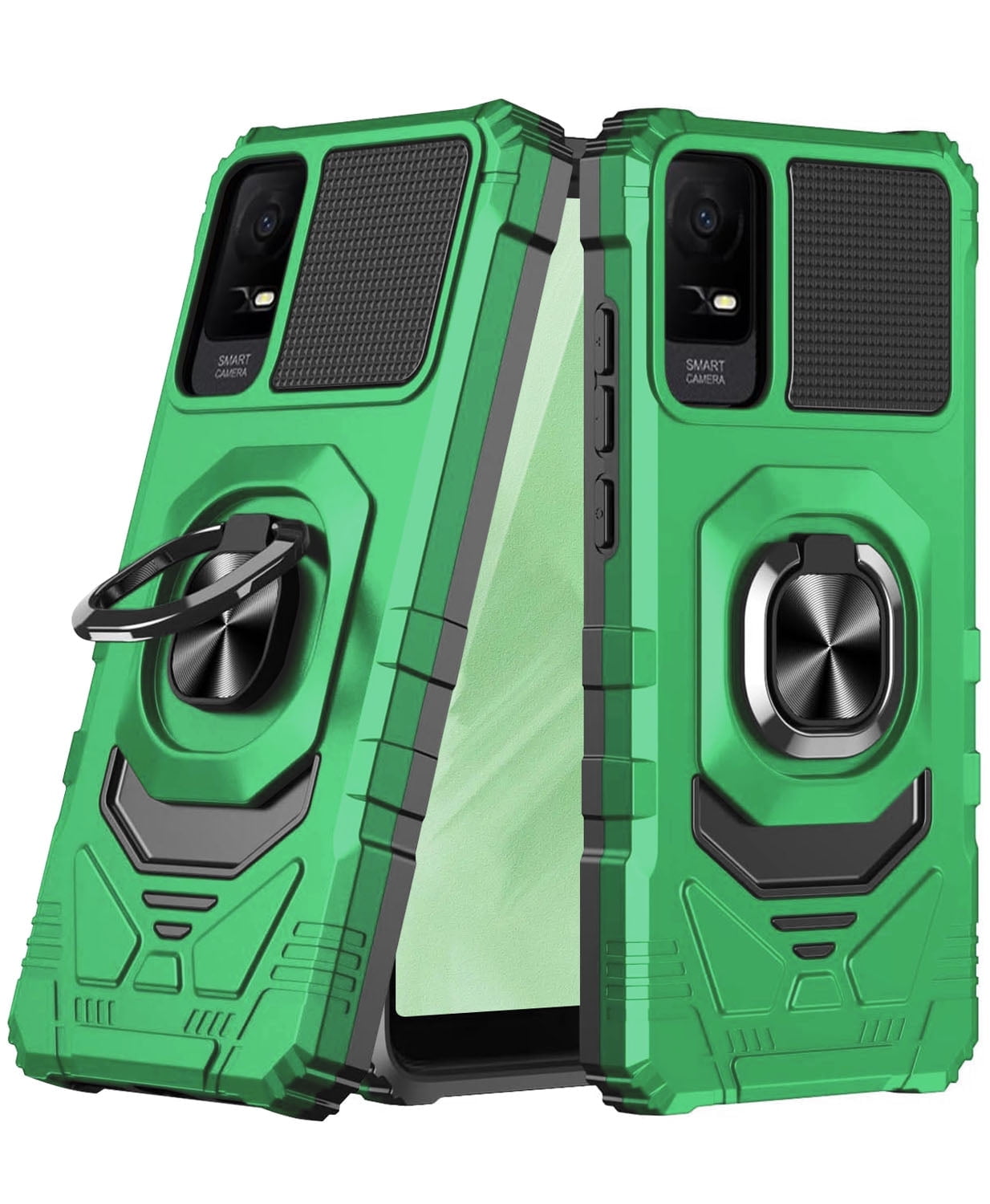 TJS Military Grade Phone Case for TCL ION X / ION V / 40Z - Magnetic ...