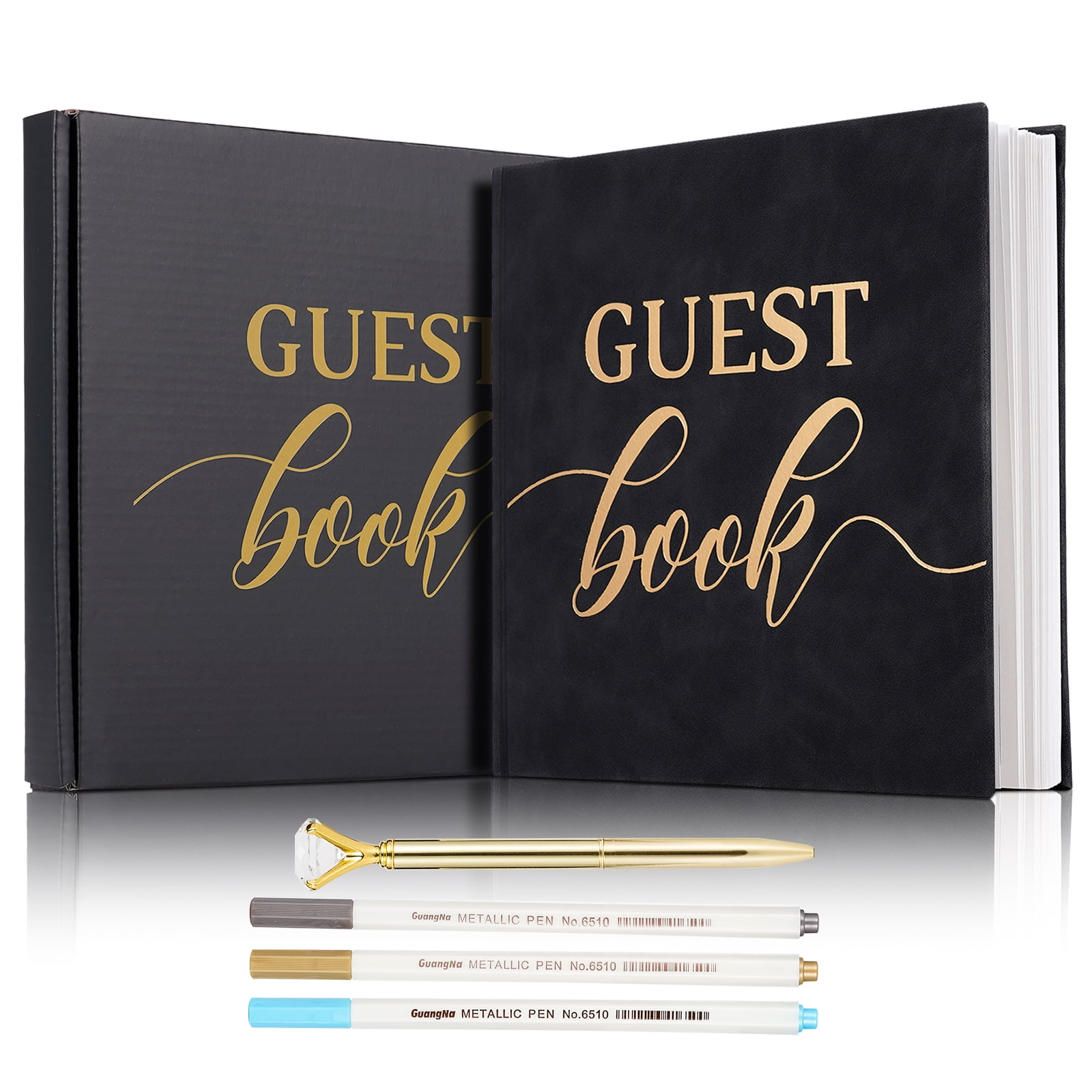 TJT Guest Book for Funeral, Wedding, Baby Shower, Birthday, Party ...