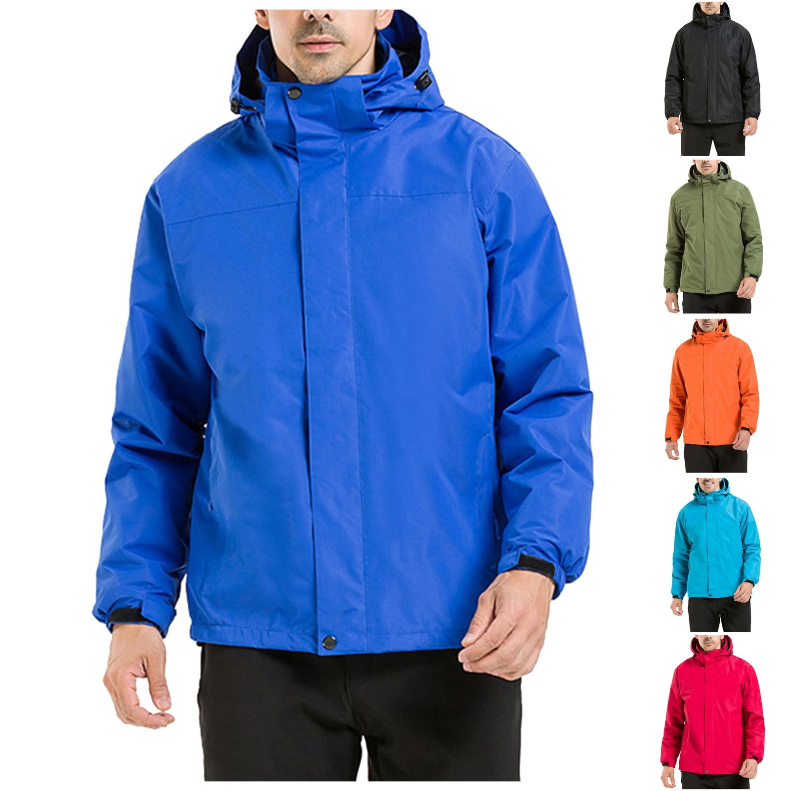 TJUJUSO Mountain Water-Proof Ski Jacket Winter Windbreaker Warm Hooded ...
