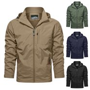 Men's Plus Size Waterproof Ski Jacket Big&Tall Warm Winter Hooded Coat ...