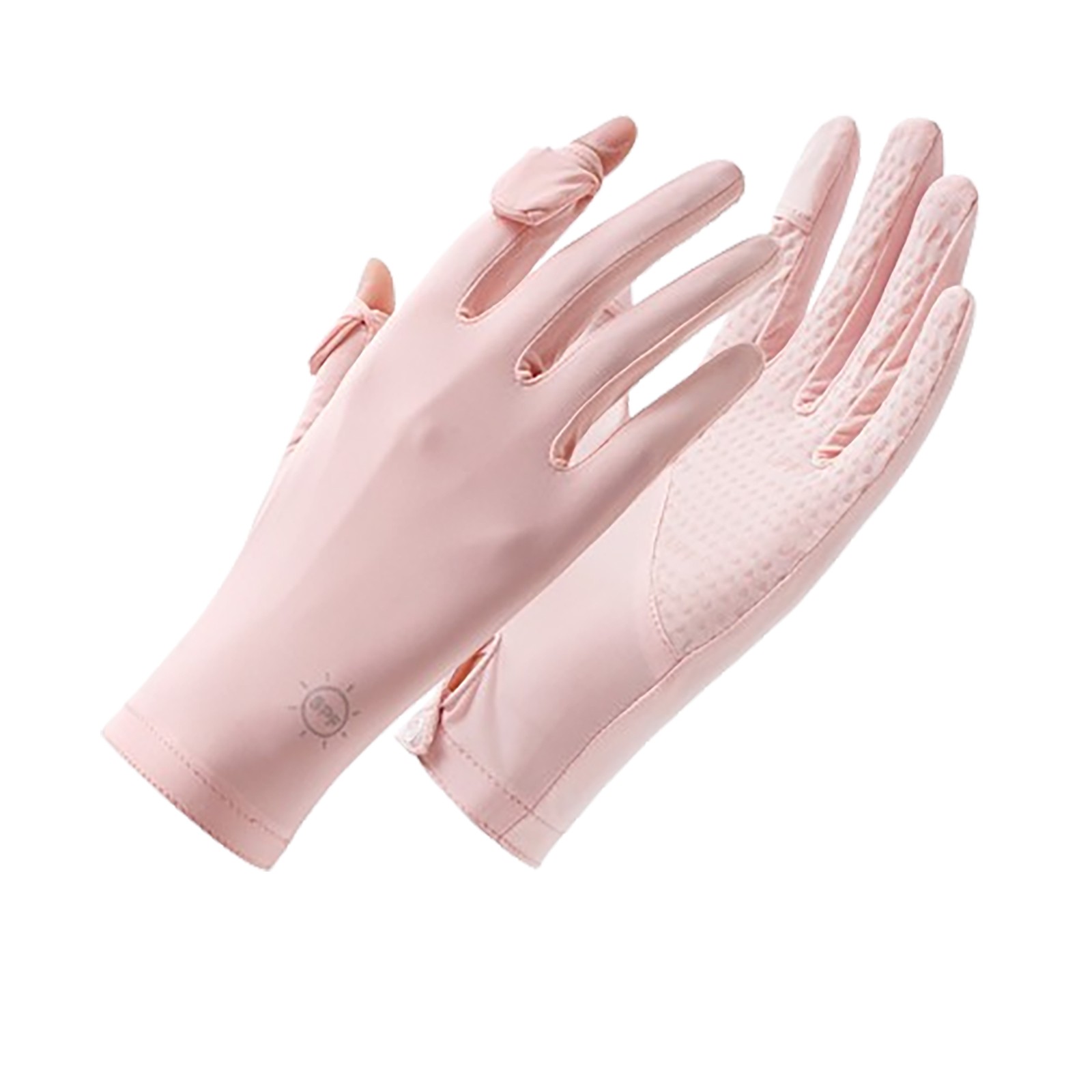 TJUJUSO Women Sunscreen Gloves Touchscreen Mittens Cool Breathable and ...