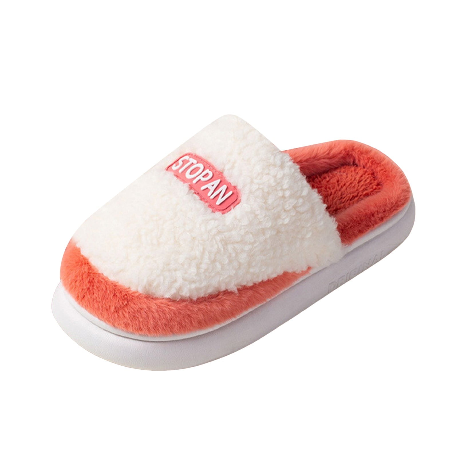 TJUJUSO Women's Classic Microsuede Slippers Durable Rubber Sole Couples ...