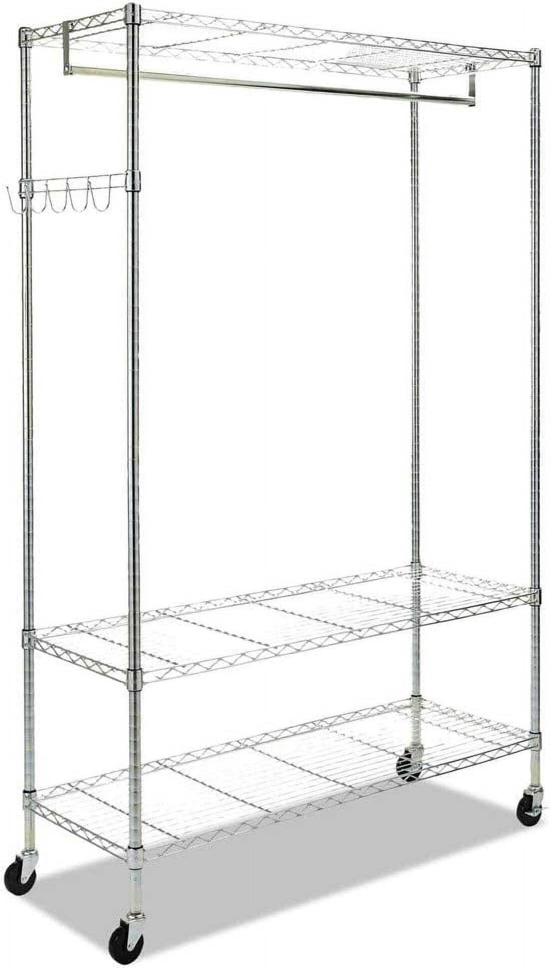 TJUNBOLIFE ALEGR364818SR 48 in. W x 18 in. D x 75 in. H 40 Garments ...