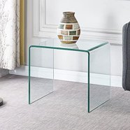 Round Terrarium Display End Table with Reinforced Glass in Gold Iron ...