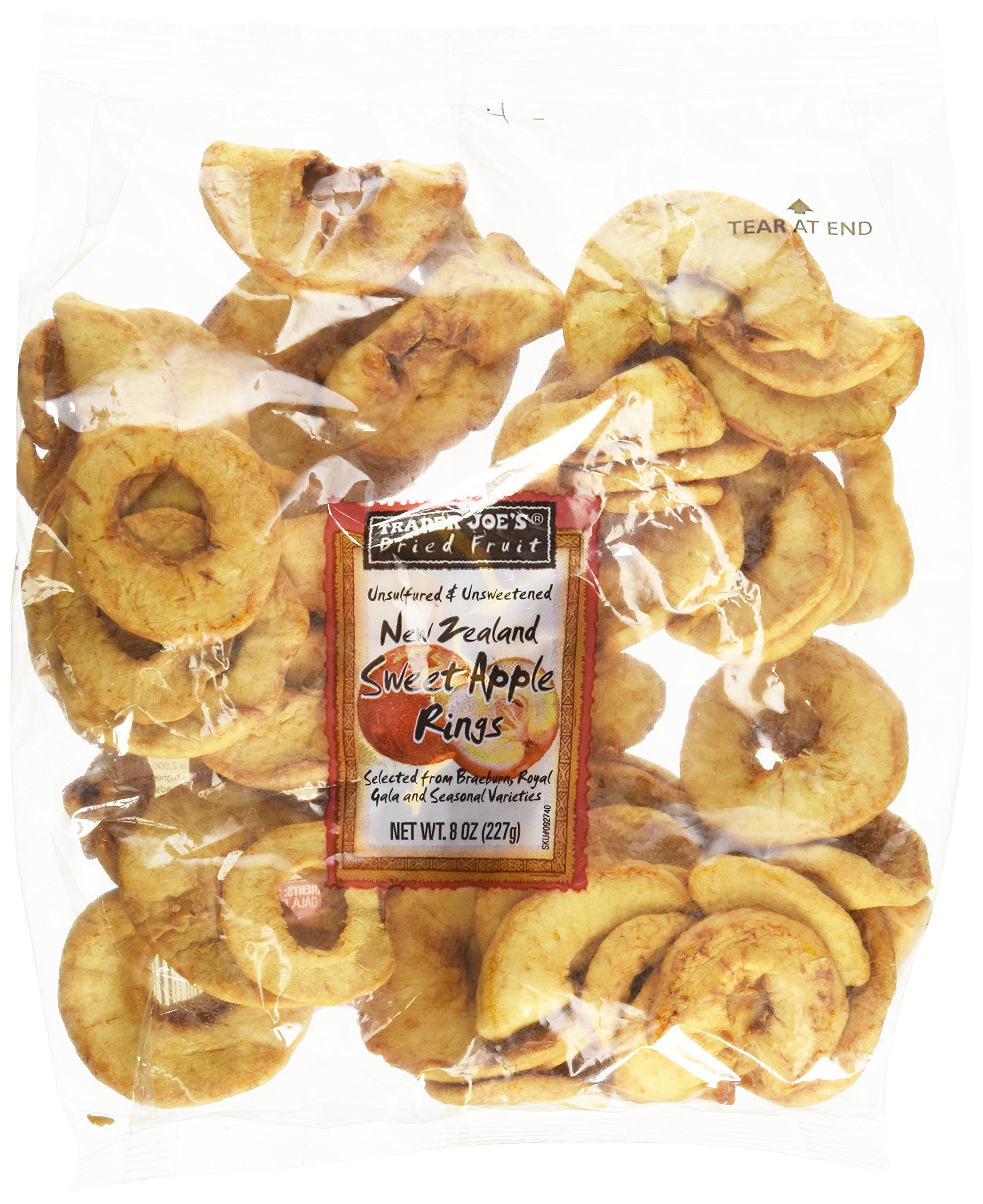 TJs Dried New Zealand Sweet Apple Rings - Walmart.com