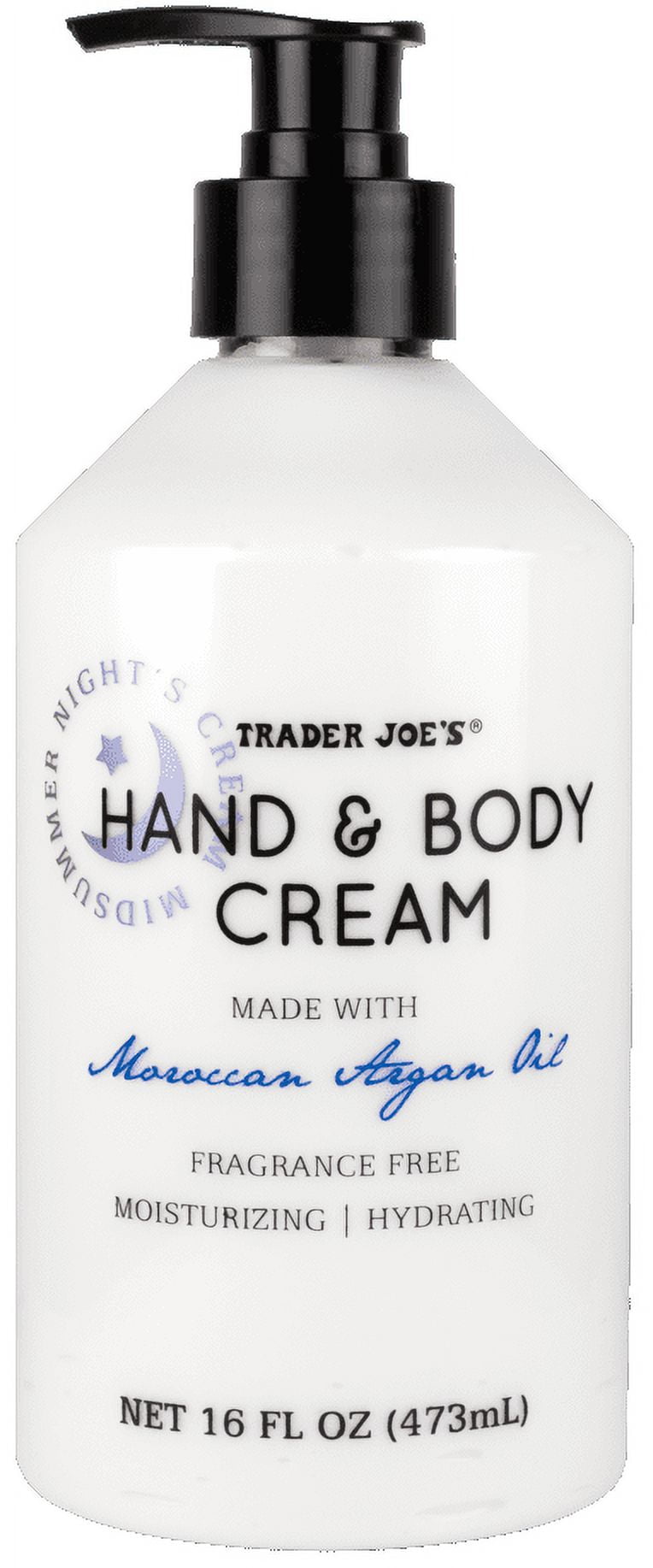 TJs Hand & Body Cream with Moroccan Argan Oil 16 Fl Oz - Pack of 2 ...