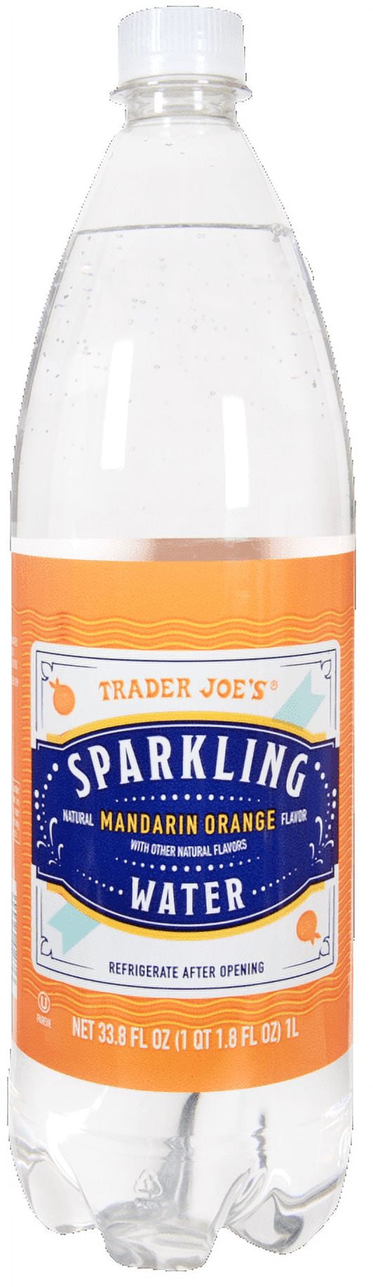 Pack of 2 - TJs Mandarin Orange Sparkling Water 1 L - Walmart.com