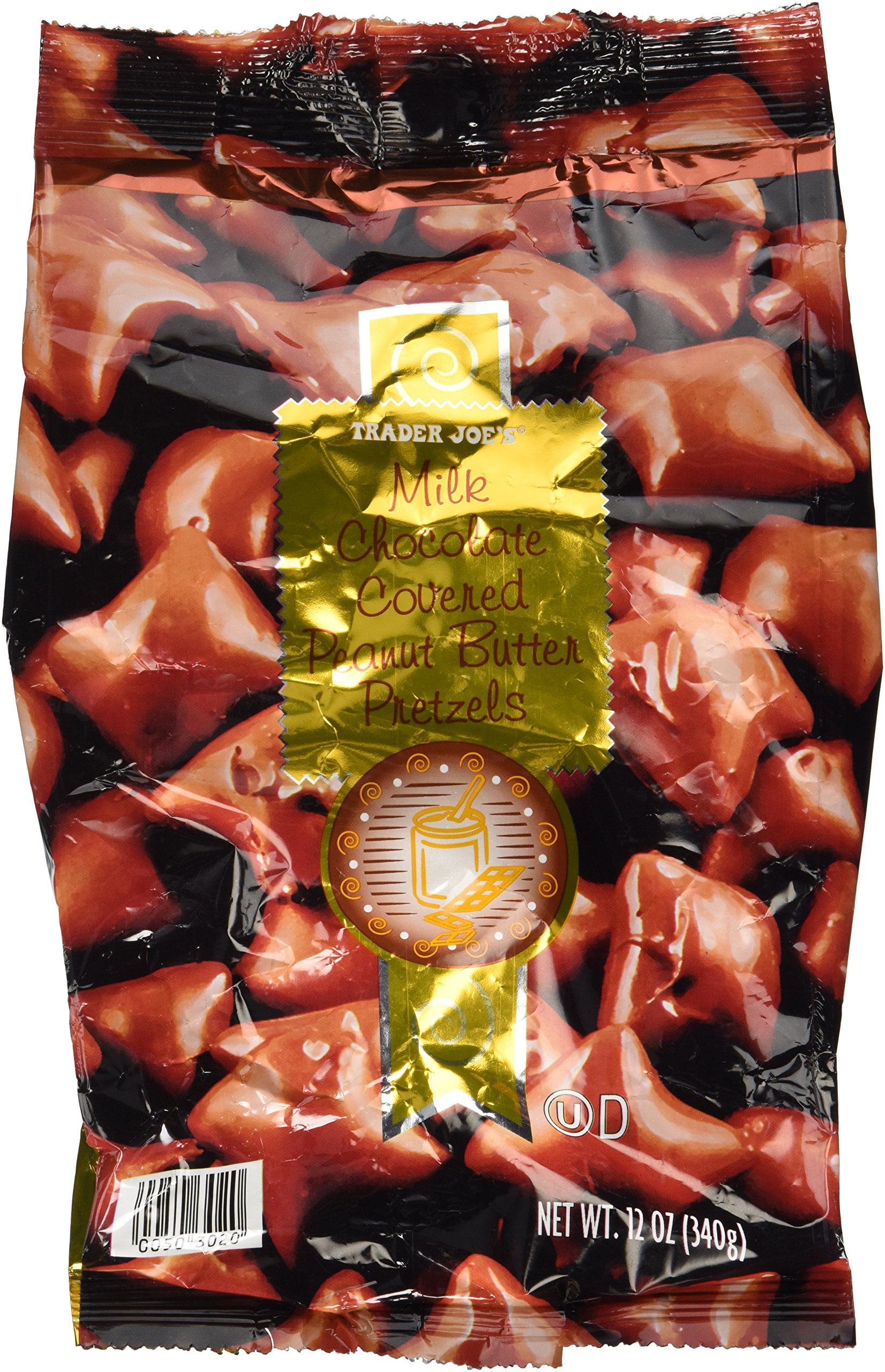 TJs Milk Chocolate Covered Peanut Butter Pretzels (Single) - Walmart.com